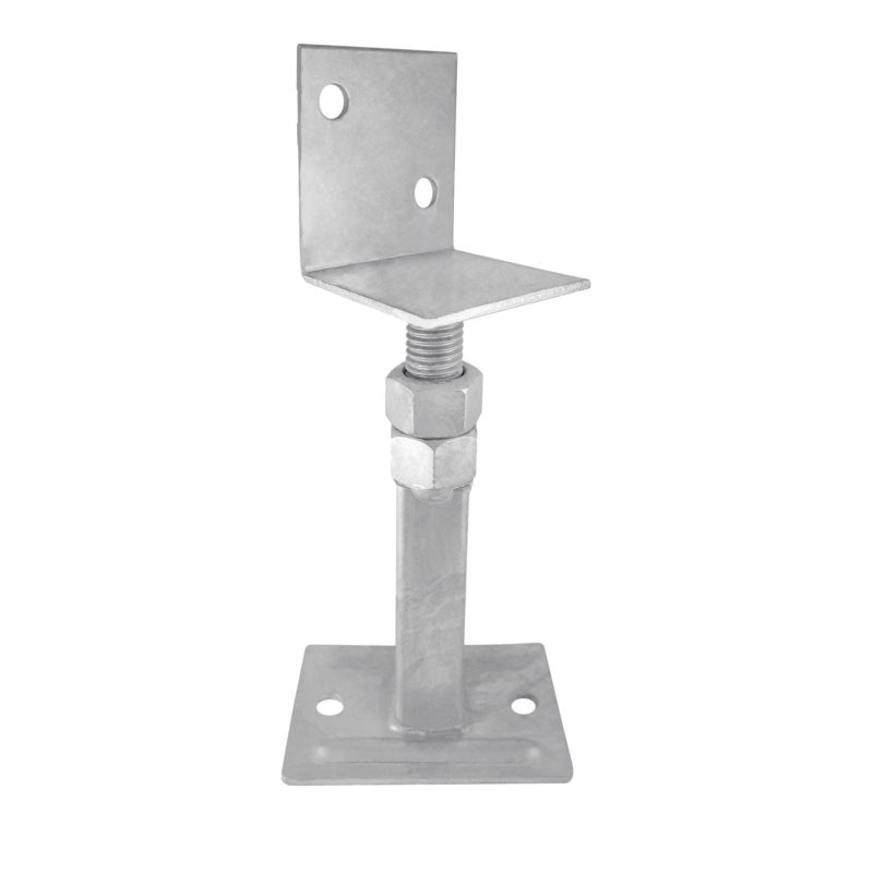 Kleva Klip Galvanised Adjustable Bearer Support - One Stop Deck Shop